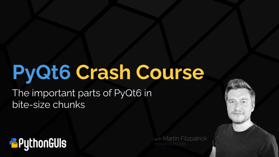 PyQt6 Book (5th Edition, 2024) Create GUI Applications with Python & Qt6